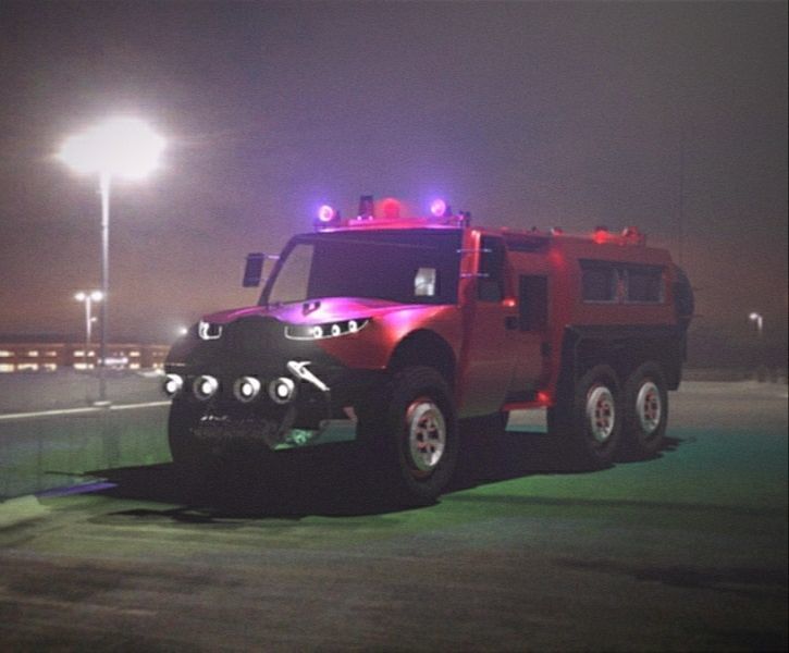 3D model TERMINATOR concept truck VR / AR / low-poly | CGTrader