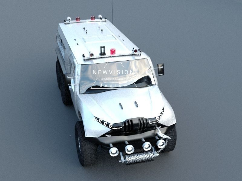 3D model TERMINATOR concept truck VR / AR / low-poly | CGTrader