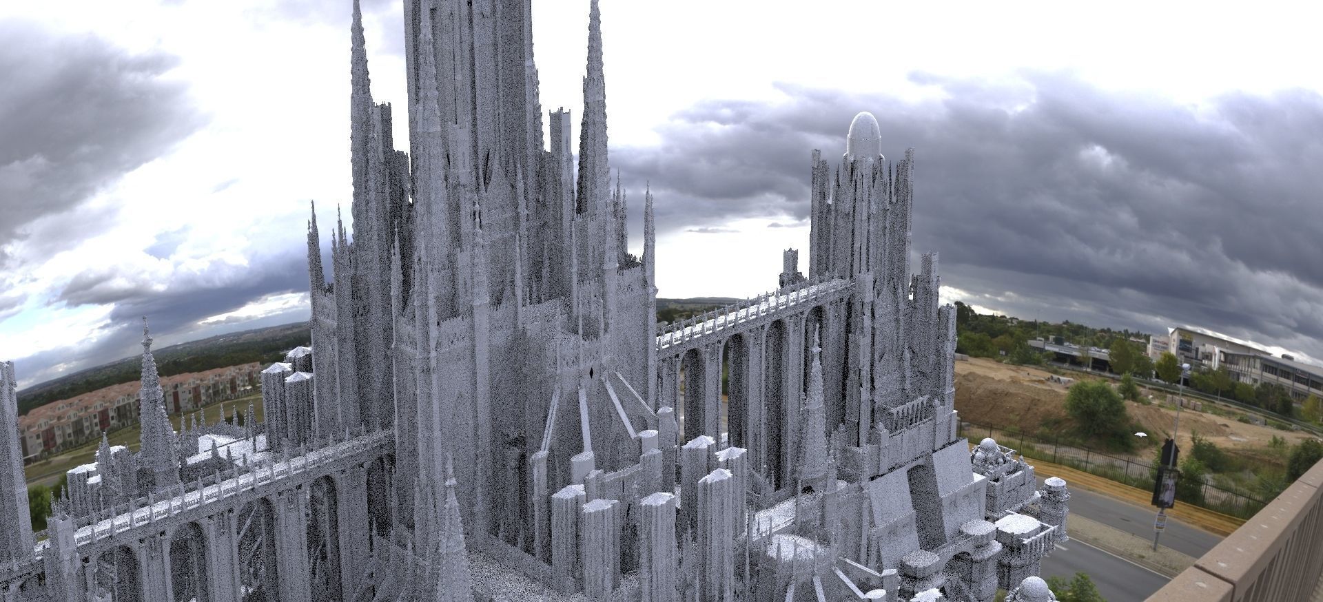Bloodborne inspired Cathedral Ornate Fine architecture 3D model | CGTrader