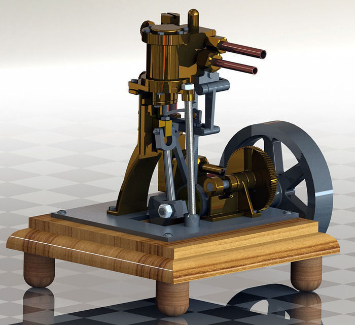 Simplex 1945 free 3D model | CGTrader