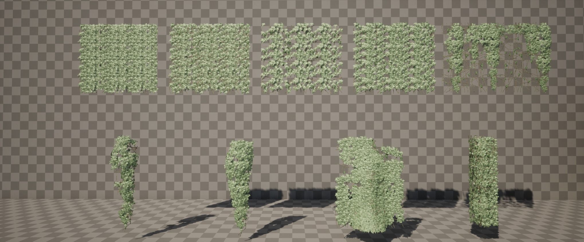 3D model Optimized Ivy Pack VR / AR / low-poly | CGTrader