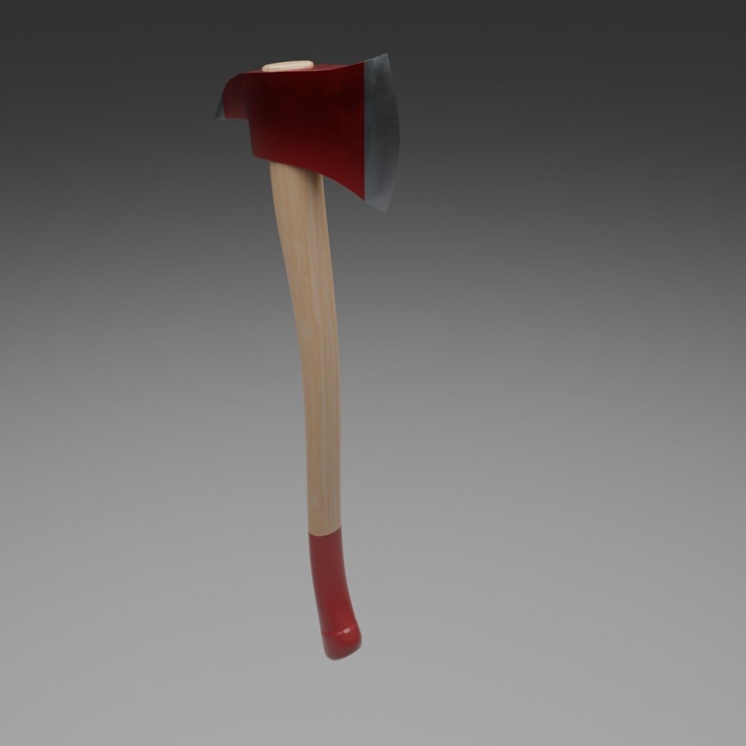 Fire axe free VR / AR / low-poly 3D model | CGTrader