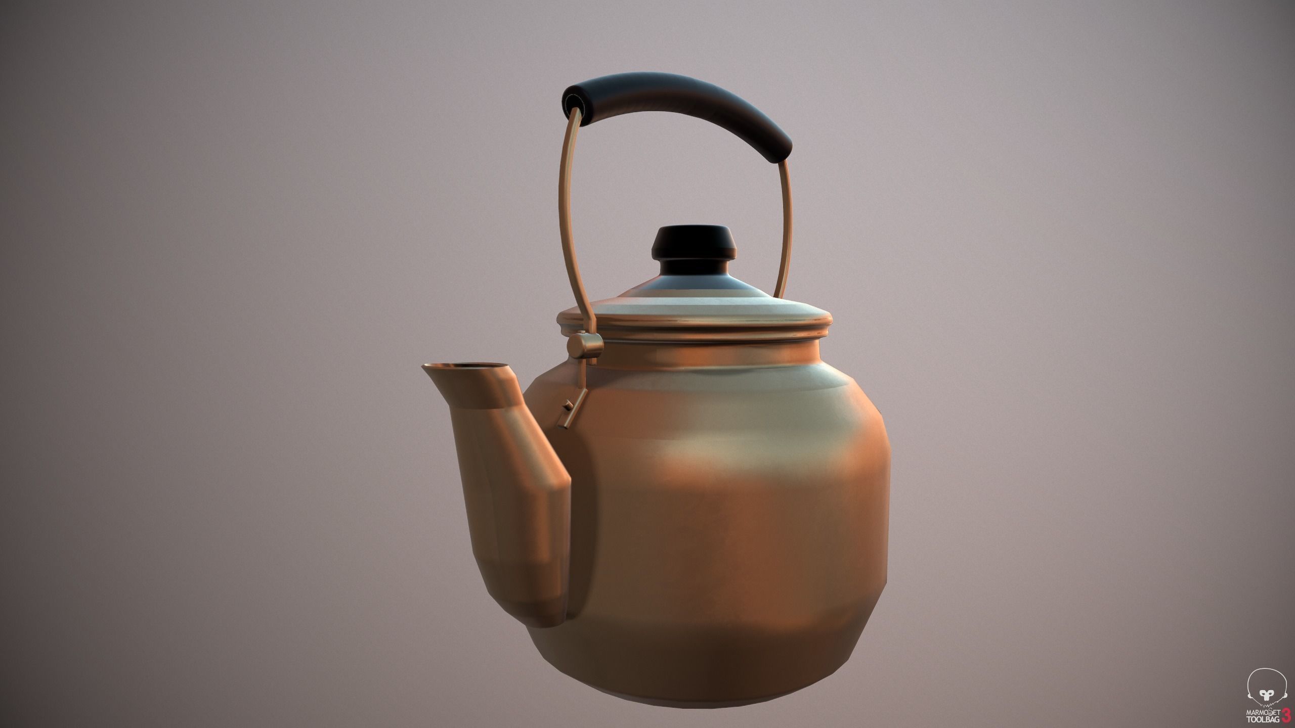 Teapot PBR High Poly Model for Ue5 free 3D model | CGTrader