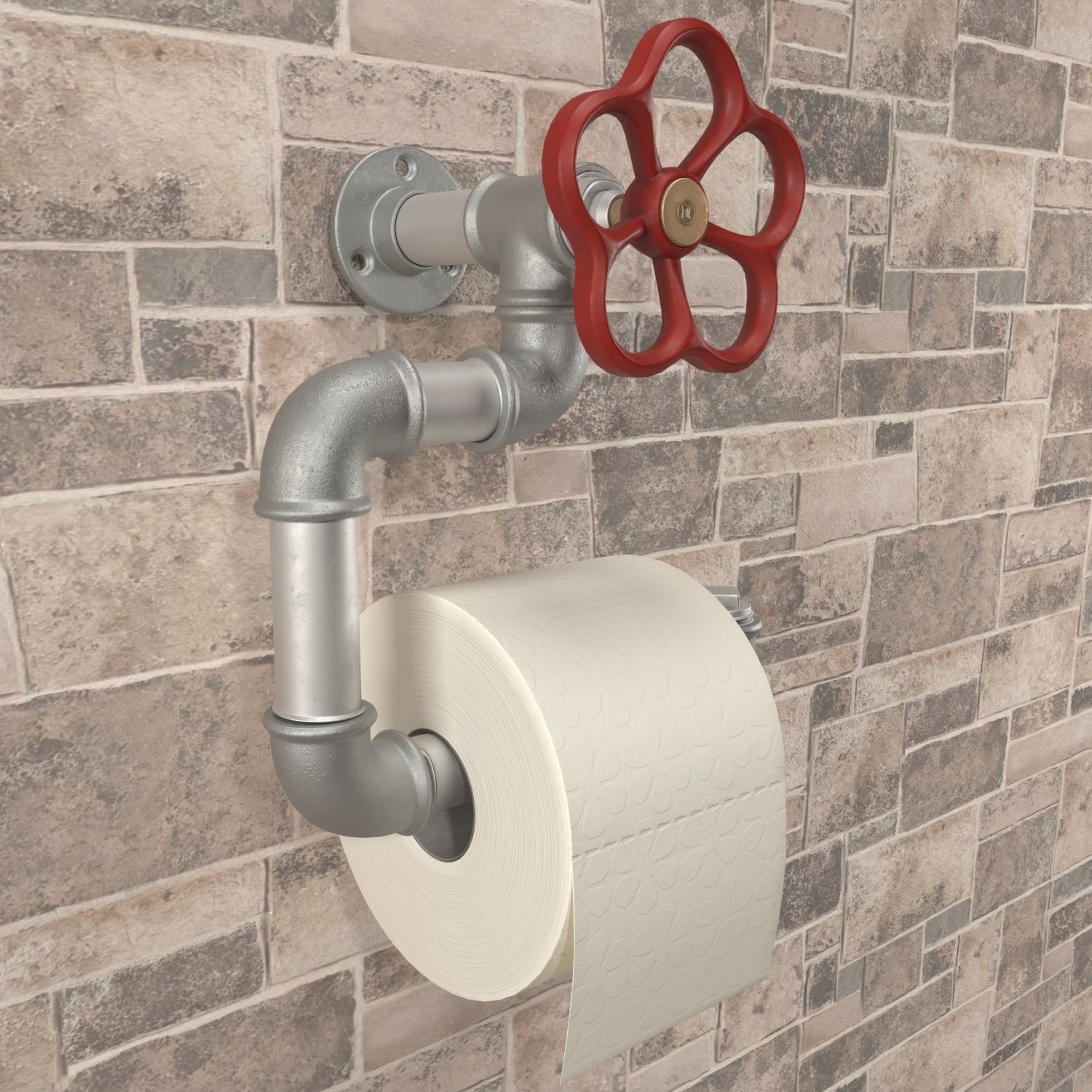 Toilet paper holder free 3D model | CGTrader