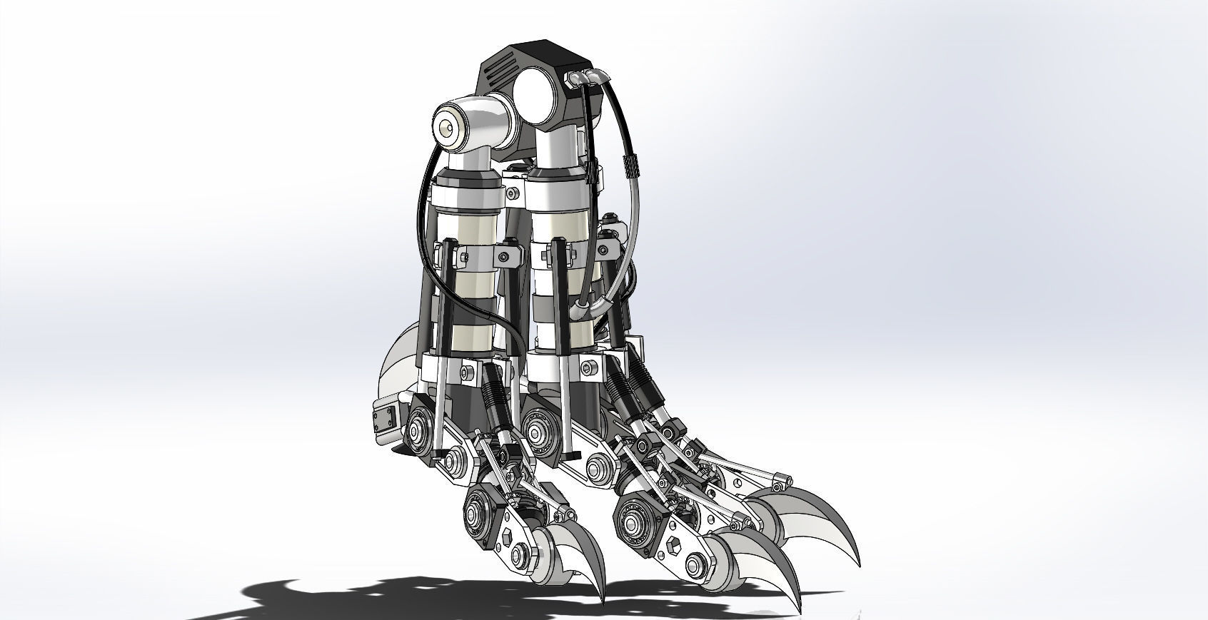 T-Rex mechanical foot free 3D model | CGTrader