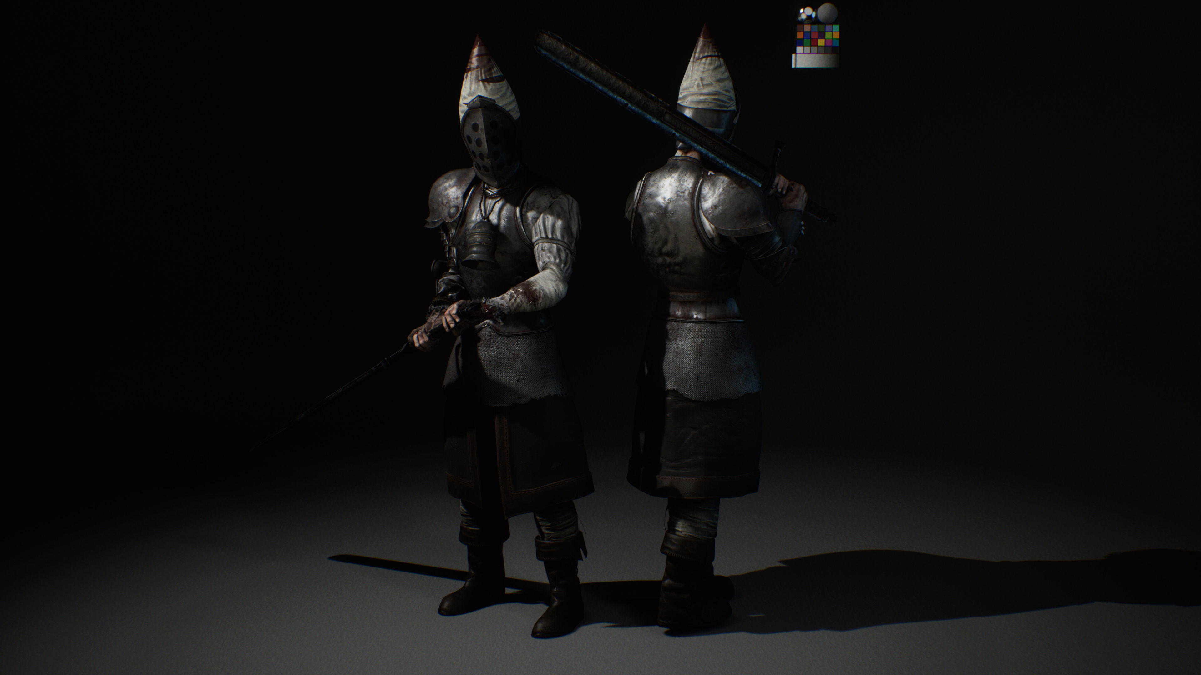 3D model Bell ringer knight - Game Ready VR / AR / low-poly rigged ...