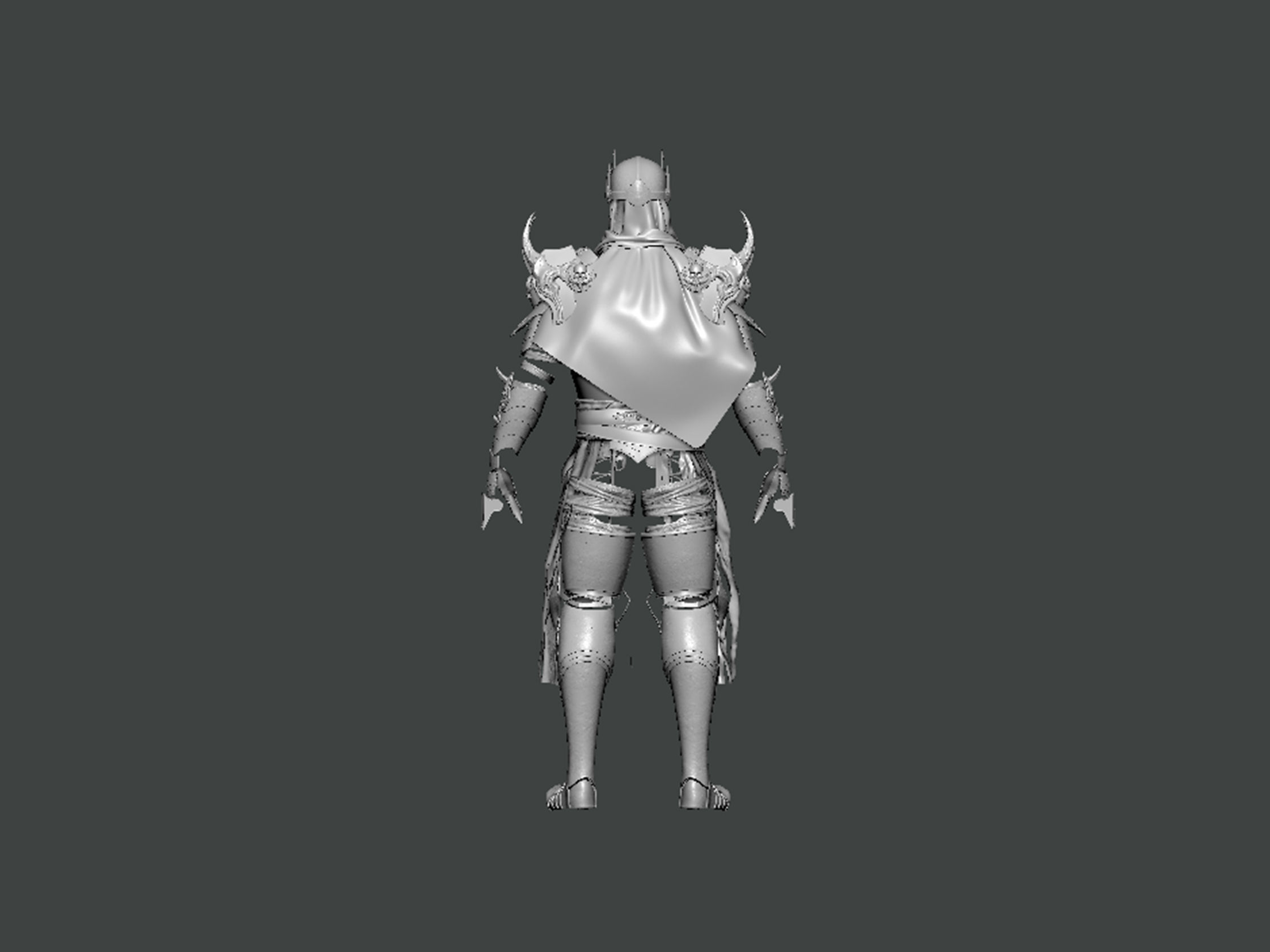 3D Model-ARMOR0004 knight in armor 3D model 3D printable | CGTrader