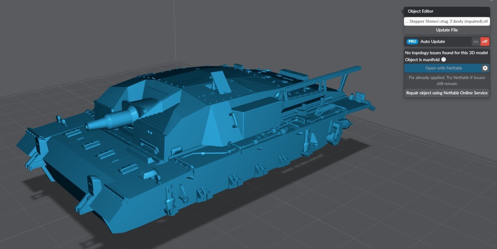 Stug III B scale model 3D model 3D printable | CGTrader