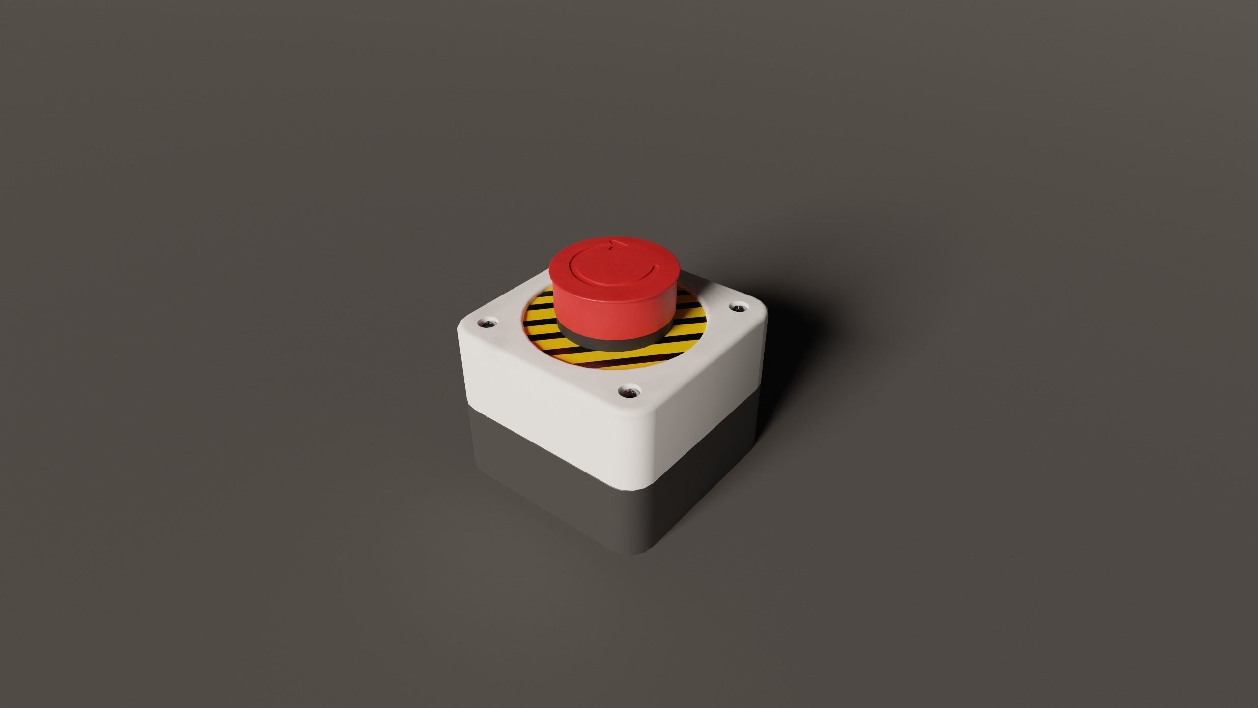 Emergency Button free 3D model | CGTrader