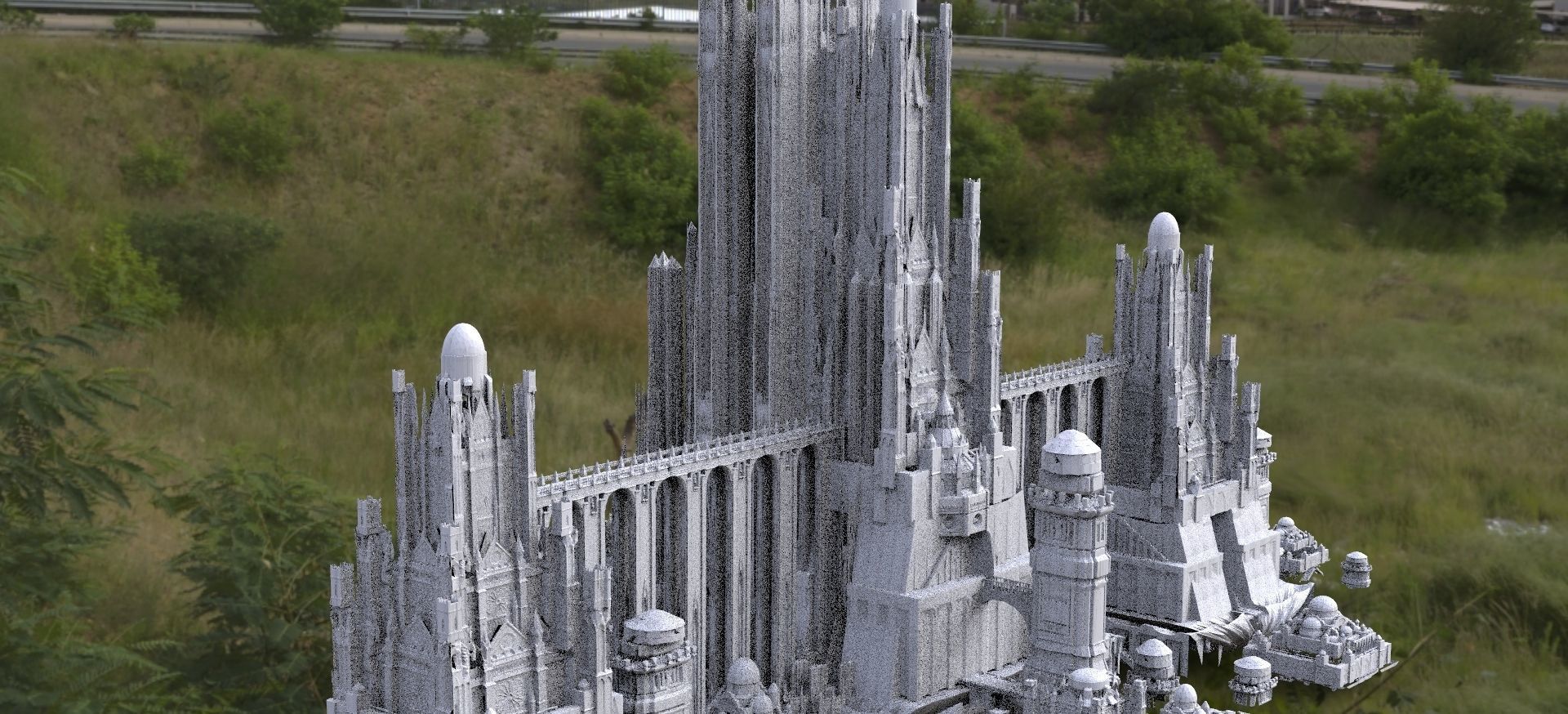 Victorian fantasy architecture Collection kitbash 1 3D model | CGTrader