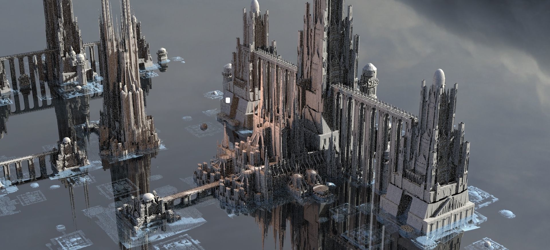 Victorian fantasy architecture Collection kitbash 1 3D model | CGTrader