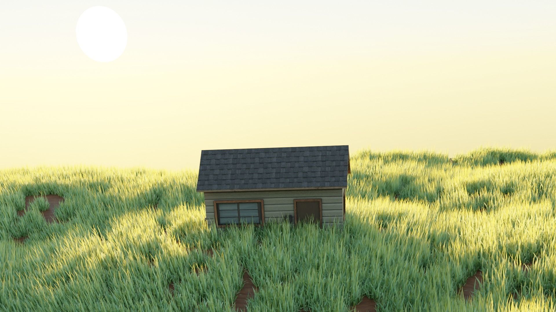 Blender Home in Nature 3D model | CGTrader