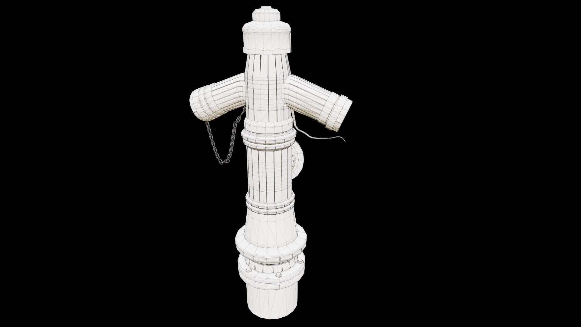 3D model Croatian Fire Hydrant VR / AR / low-poly | CGTrader