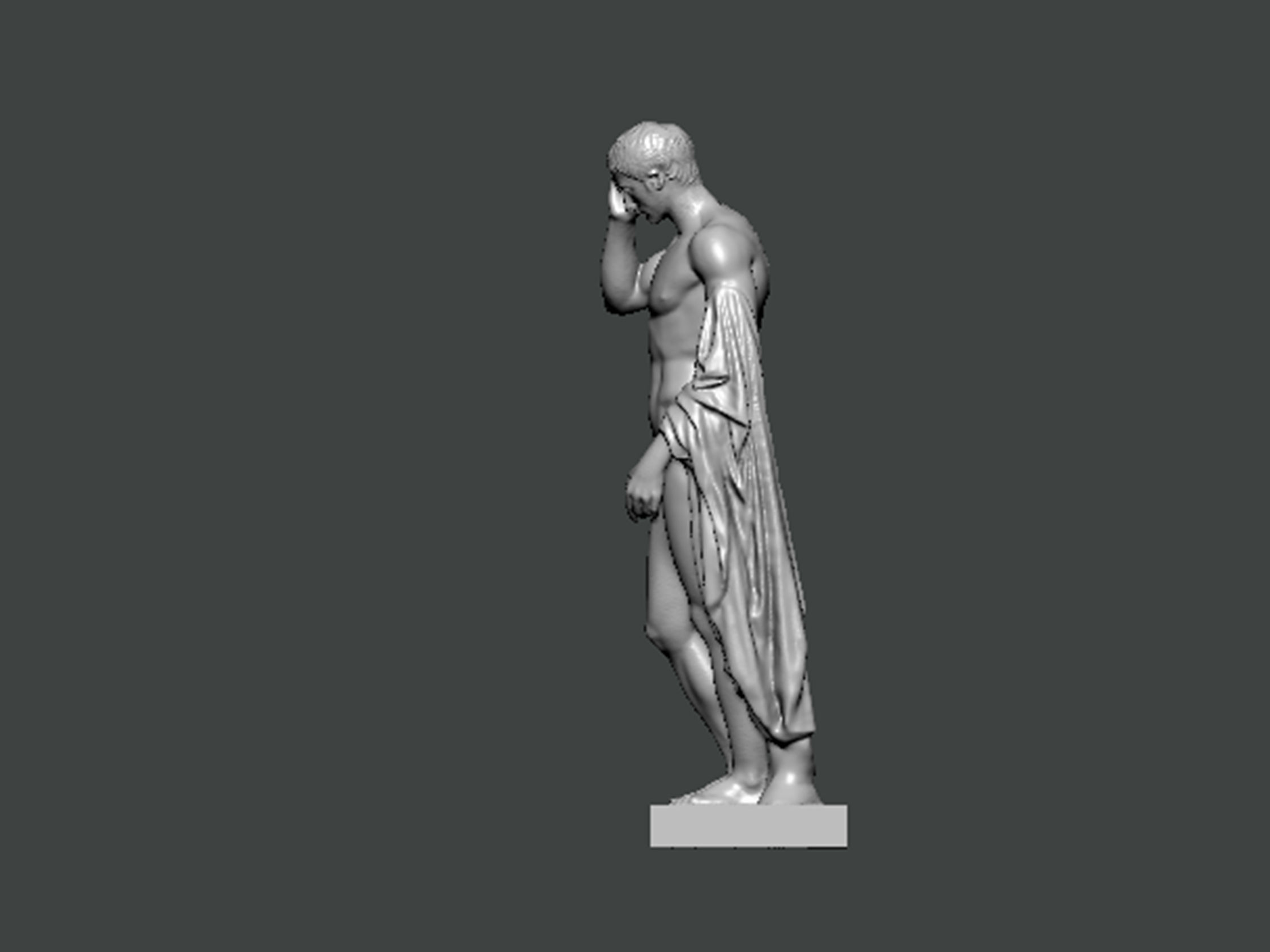 3D Model-CHARACTER0010 greek statue 3D model 3D printable | CGTrader