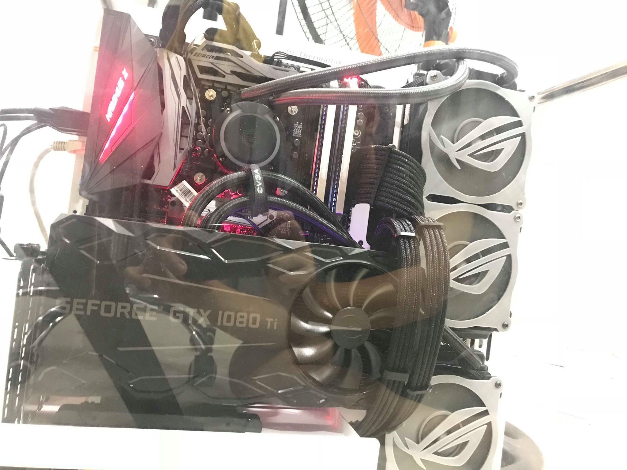 Asus ROG 120mm fan grill - fan cover - 2 styles 3D model 3D printable ...