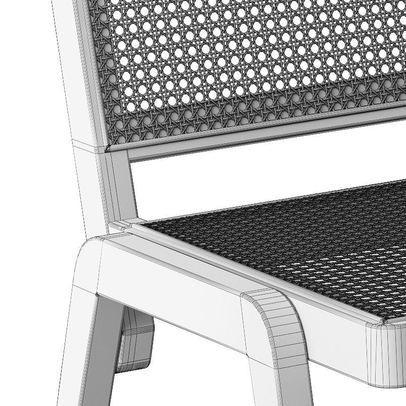 Low chair by HM 3D model | CGTrader