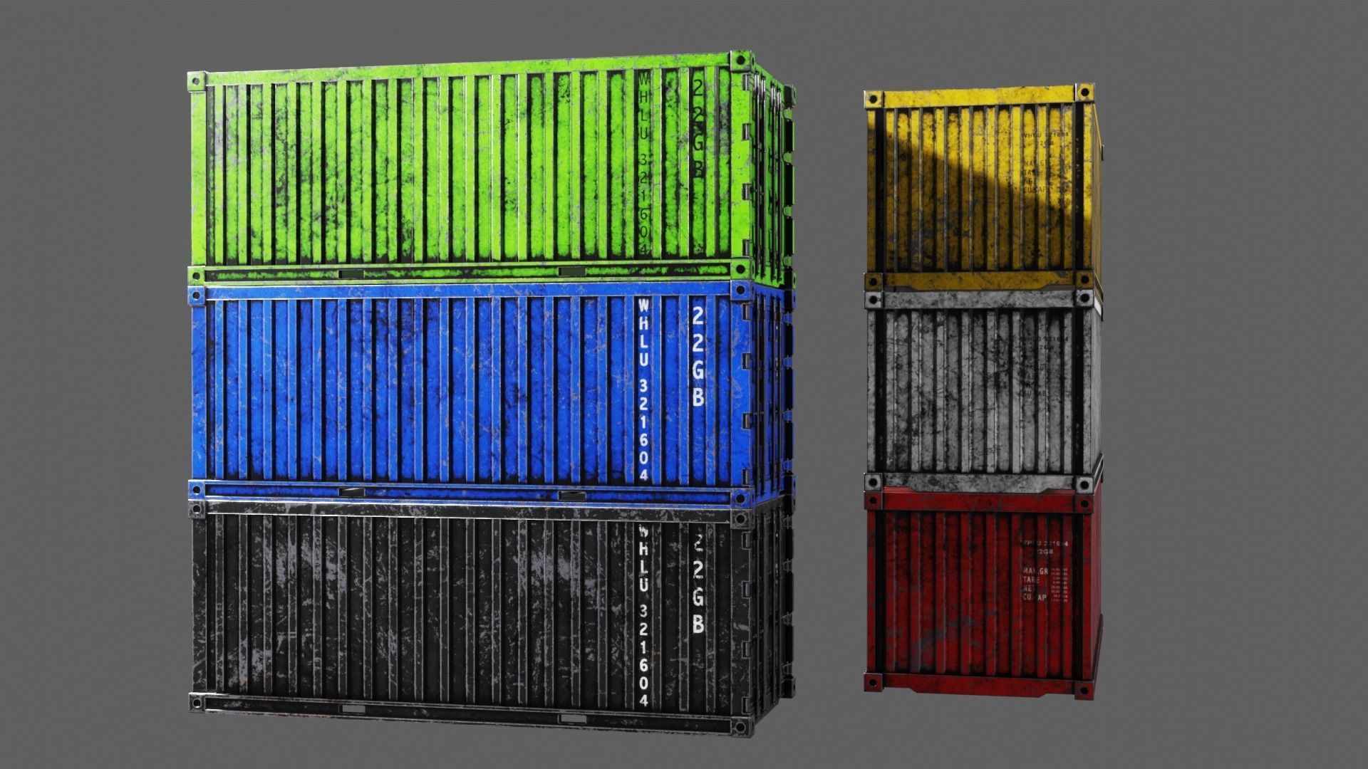 Dirt Container 3D model | CGTrader