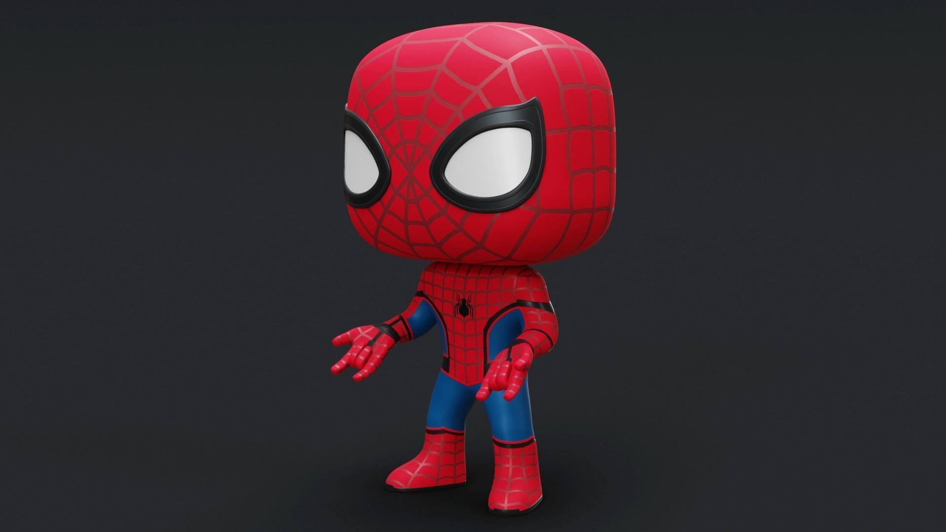 Funko Spider-Man MCU 1 3D model | CGTrader