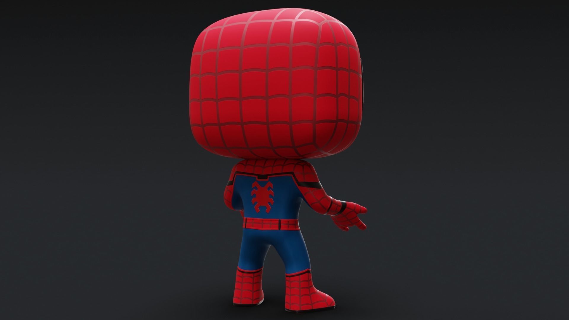 Funko Spider-Man MCU 1 3D model | CGTrader