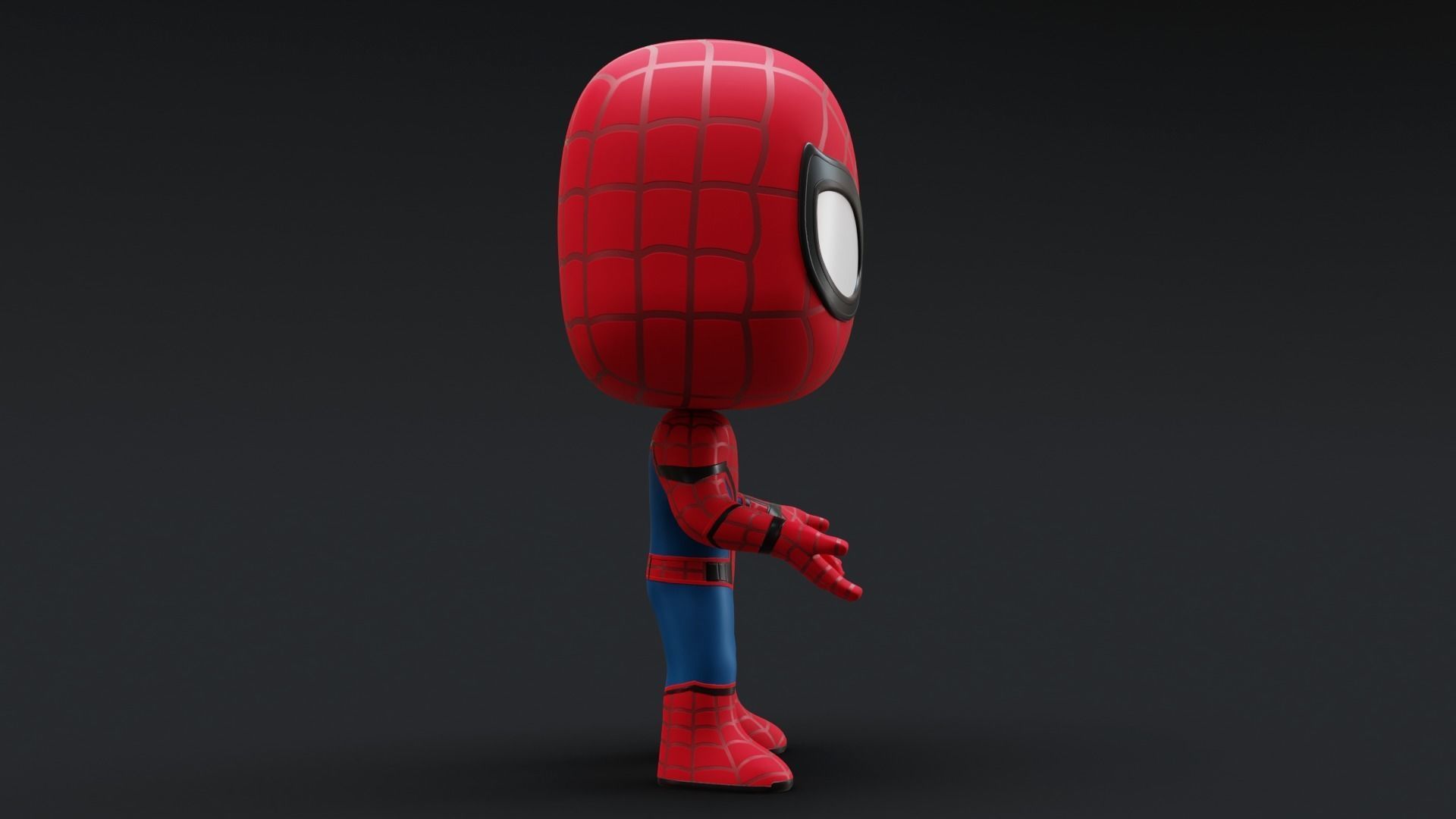 Funko Spider-Man MCU 1 3D model | CGTrader