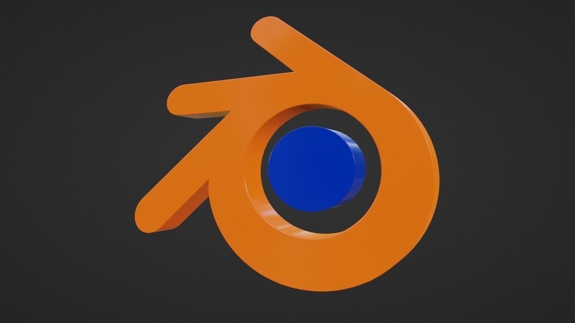 Free 3d Blender Logo free 3D model animated | CGTrader