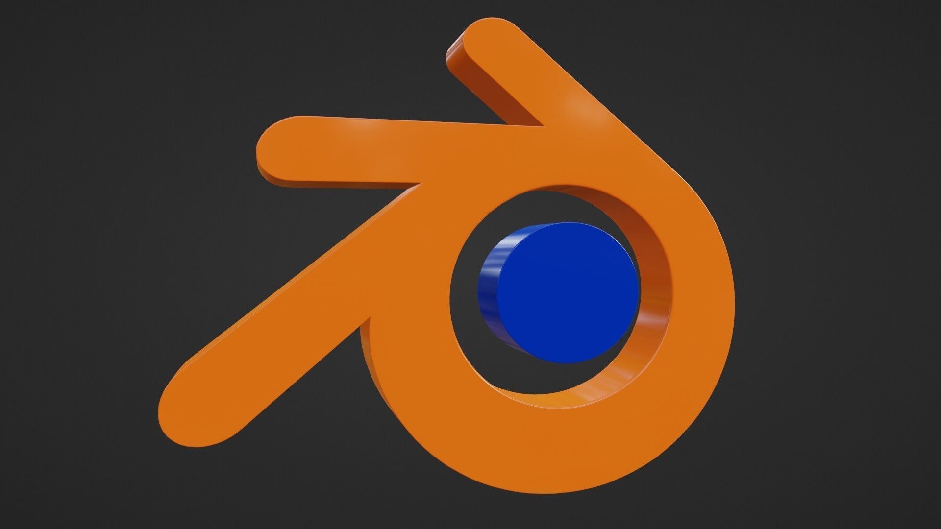 Free 3d Blender Logo free 3D model animated | CGTrader