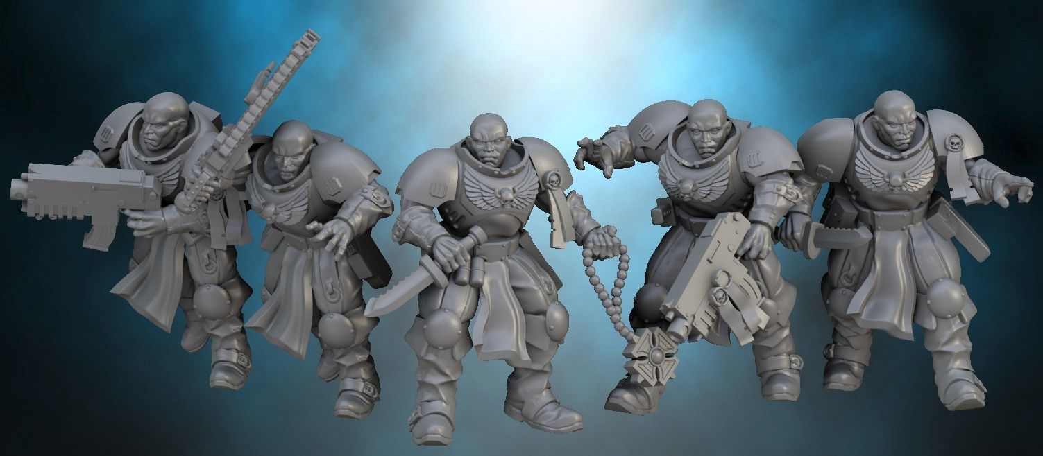 Boys scouts from the space 3D model | CGTrader