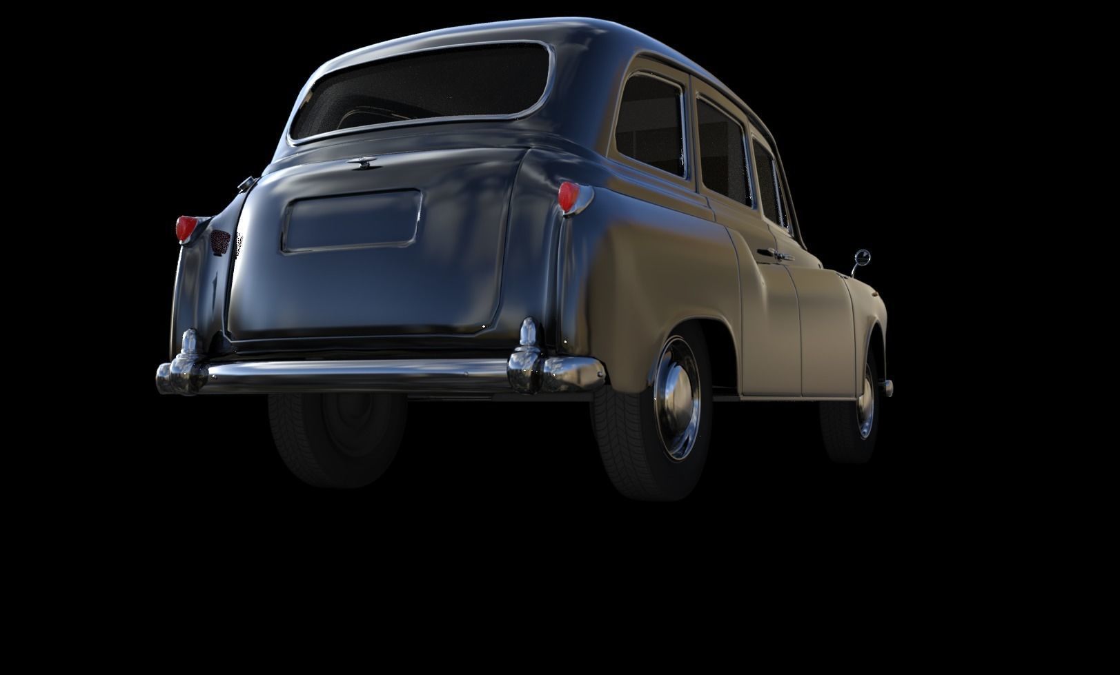 London Taxi 3D model rigged | CGTrader