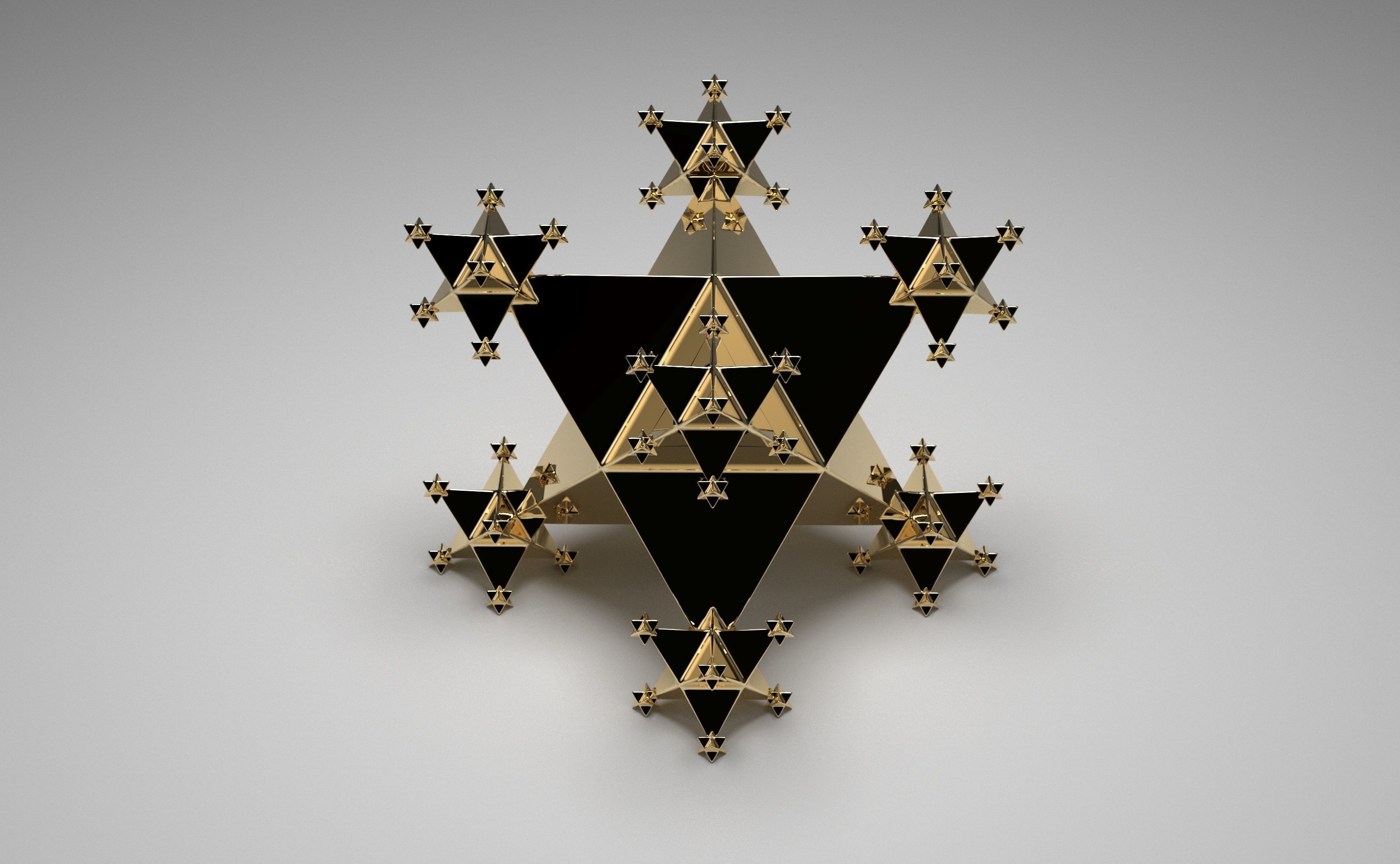Tetrahedron Star 3D model 3D printable | CGTrader