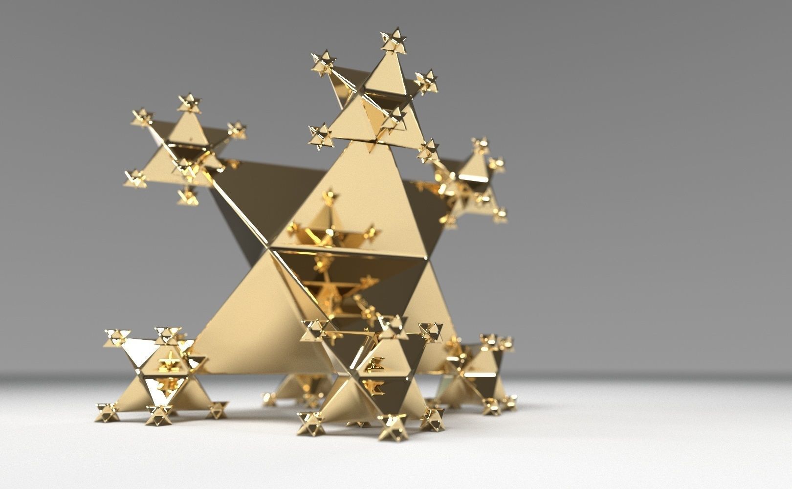 Tetrahedron Star 3D model 3D printable | CGTrader