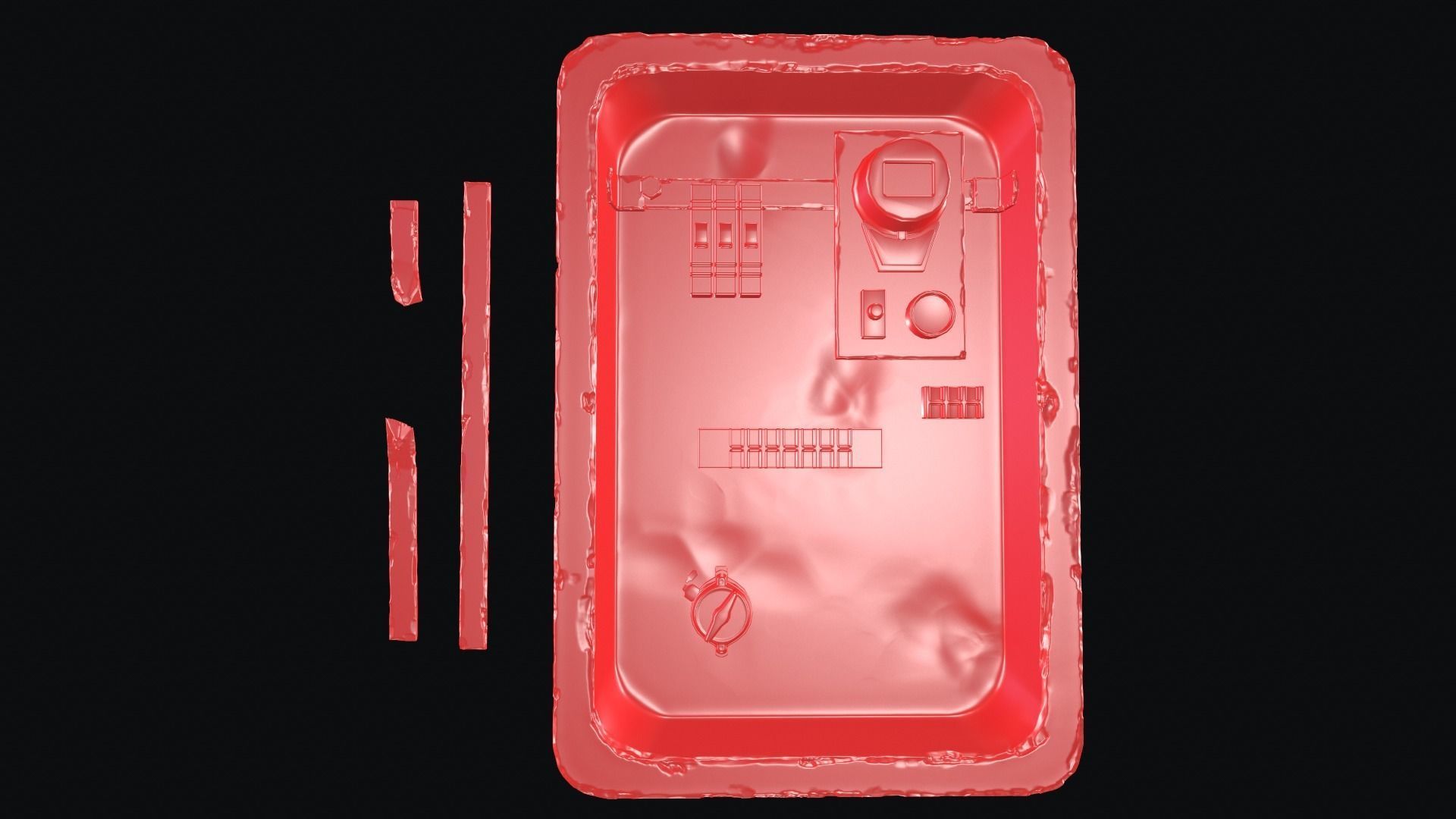 3D model Old soviet electrical panel shield VR / AR / low-poly | CGTrader