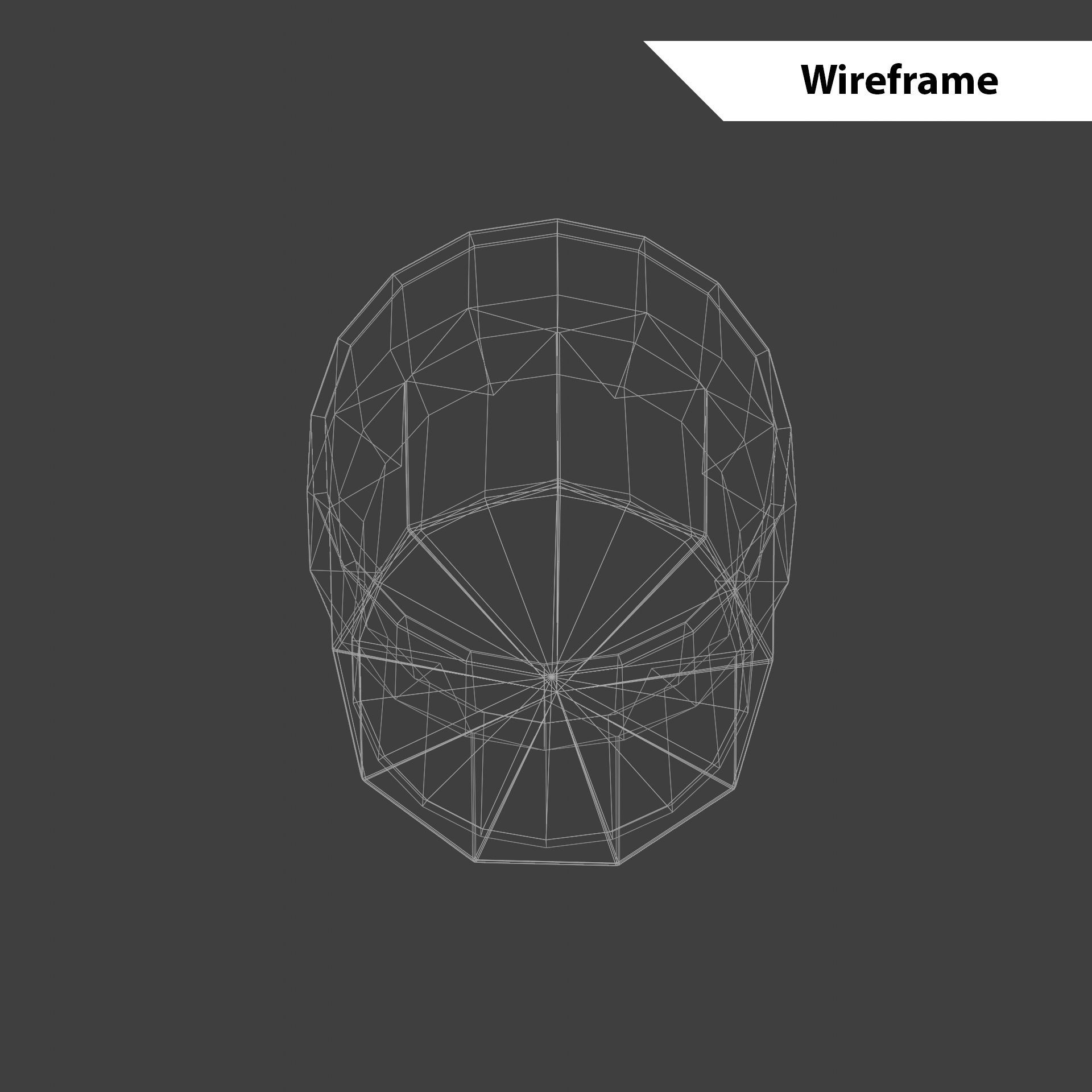 3D model Faceted Glass Model VR / AR / low-poly | CGTrader