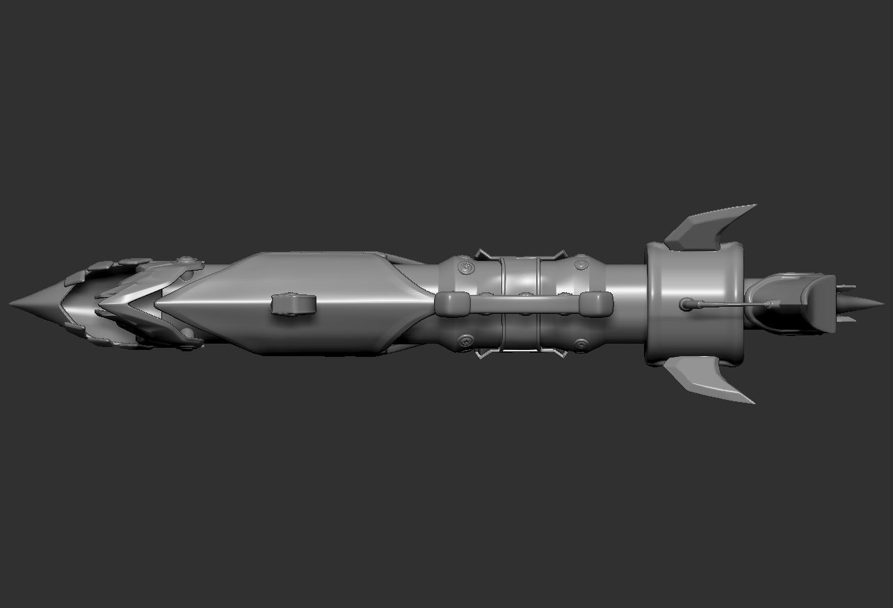 Jinx Fishbones Bazooka - League of Legends Cosplay - LOL 3D model 3D ...