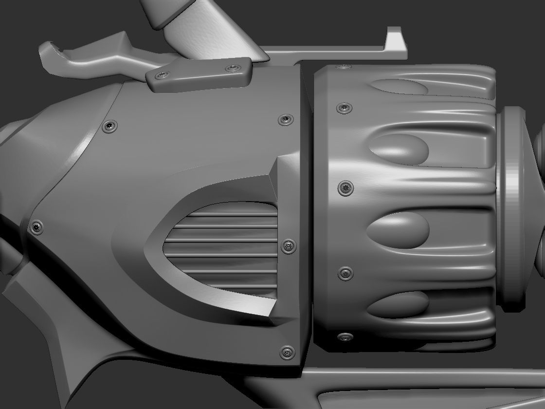 Jinx PowPow Minigun - League of Legends Cosplay - LOL 3D model 3D ...