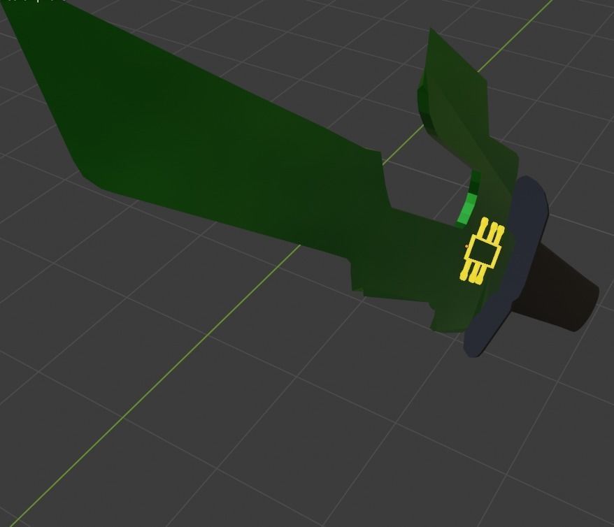 3D model Cursed Tool Dagger From Jujutsu Kaisen VR / AR / low-poly ...