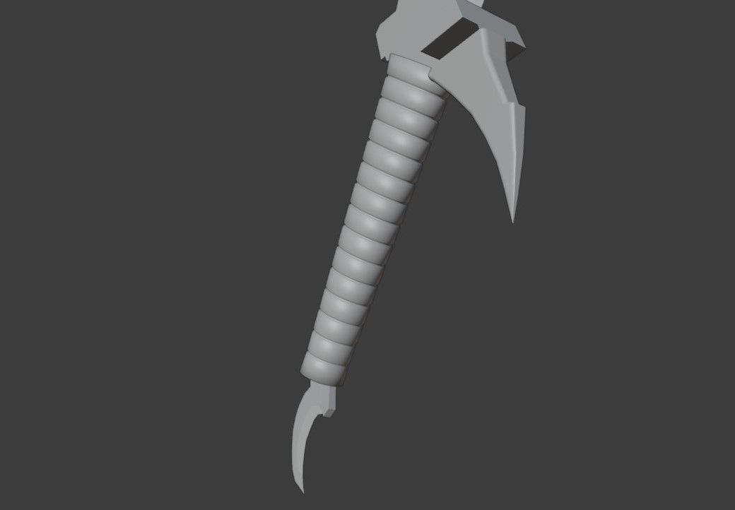 3D model Solo-Leveling - Knight Slayer - Dagger VR / AR / low-poly ...