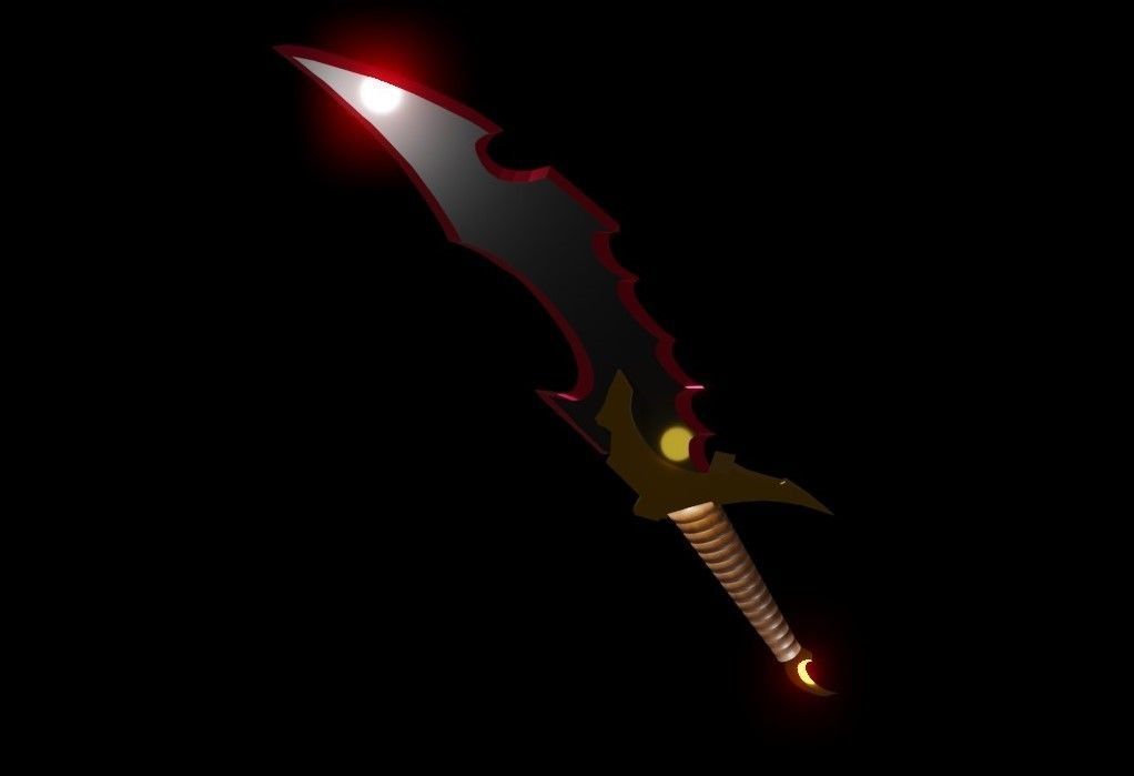 3D model Solo-Leveling - Knight Slayer - Dagger VR / AR / low-poly ...