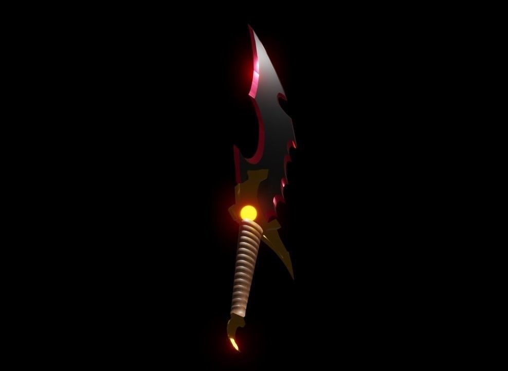 3D model Solo-Leveling - Knight Slayer - Dagger VR / AR / low-poly ...