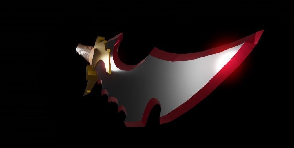 3D model Solo-Leveling - Knight Slayer - Dagger VR / AR / low-poly ...