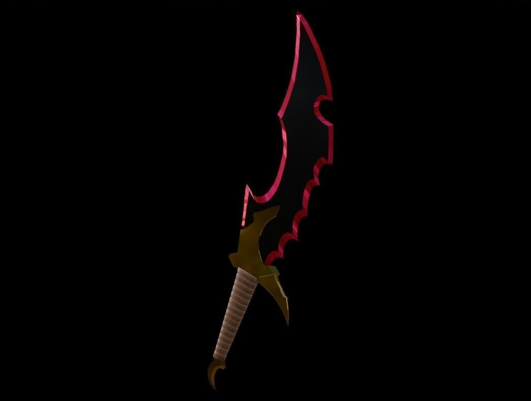 3D model Solo-Leveling - Knight Slayer - Dagger VR / AR / low-poly ...