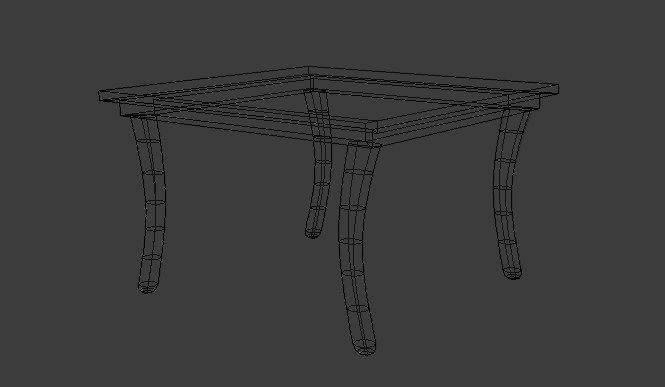 3D model Low poly Table with Blender VR / AR / low-poly | CGTrader