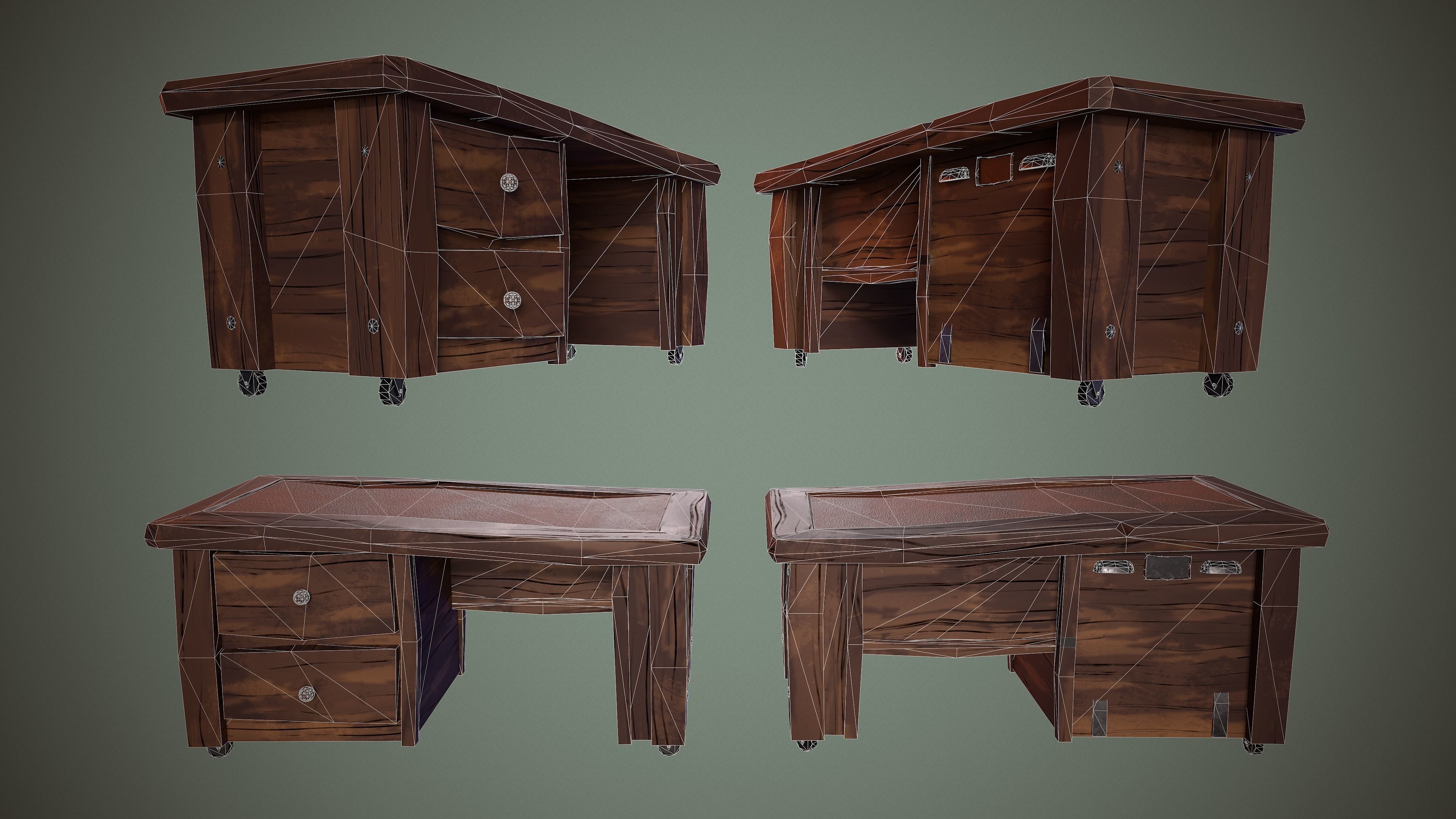 Texture Cartoon wood texture game ready VR / AR / low-poly | CGTrader