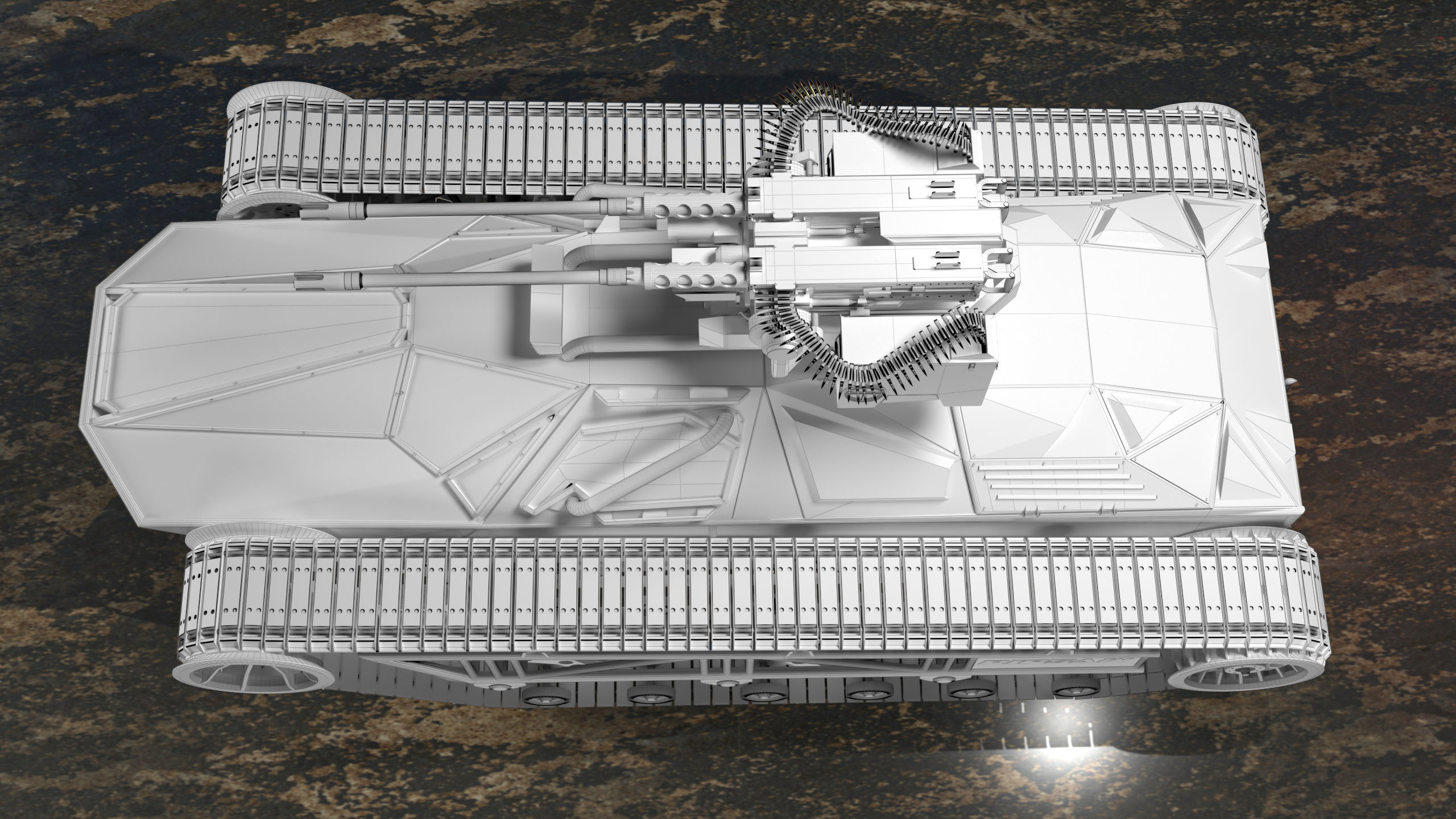 Ripsaw EV2 Tank from movie Fast7 and GI Joe 3D model | CGTrader