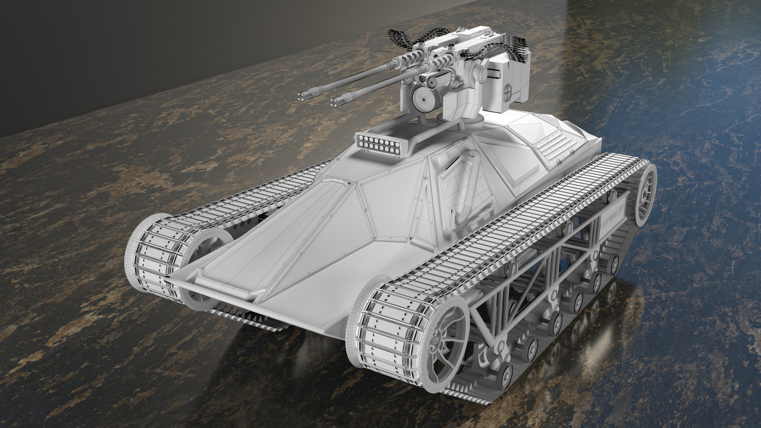 Ripsaw EV2 Tank from movie Fast7 and GI Joe 3D model | CGTrader