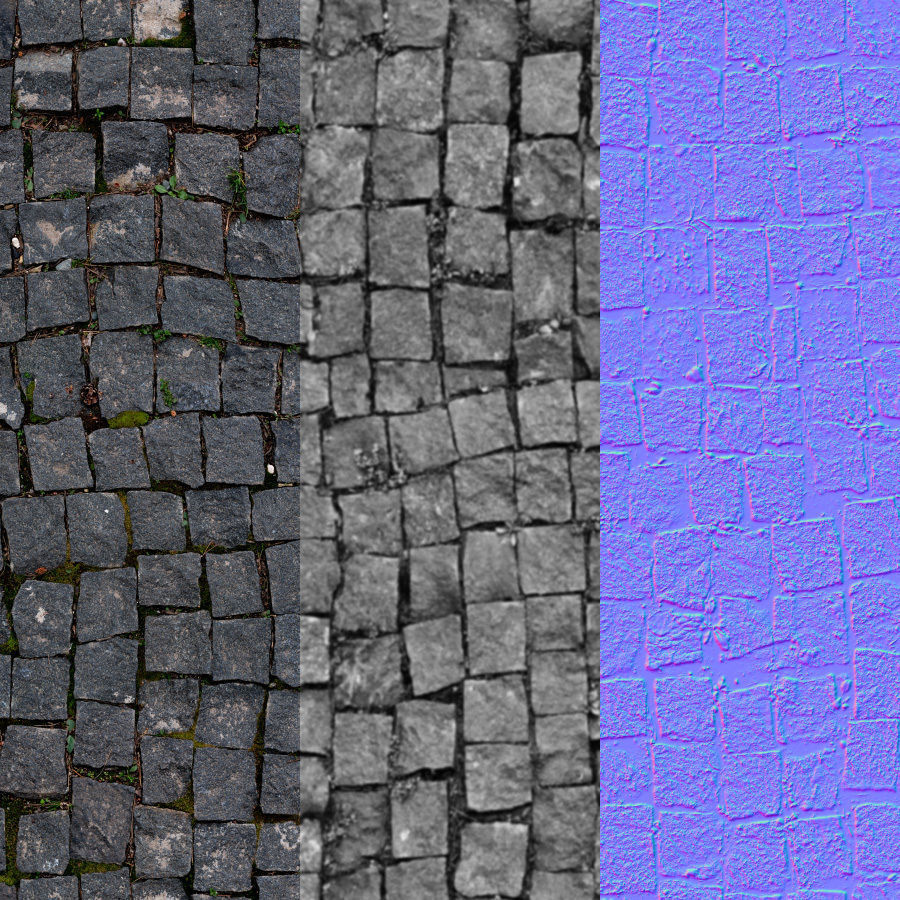 Seamless old paving material - 12k Texture | CGTrader