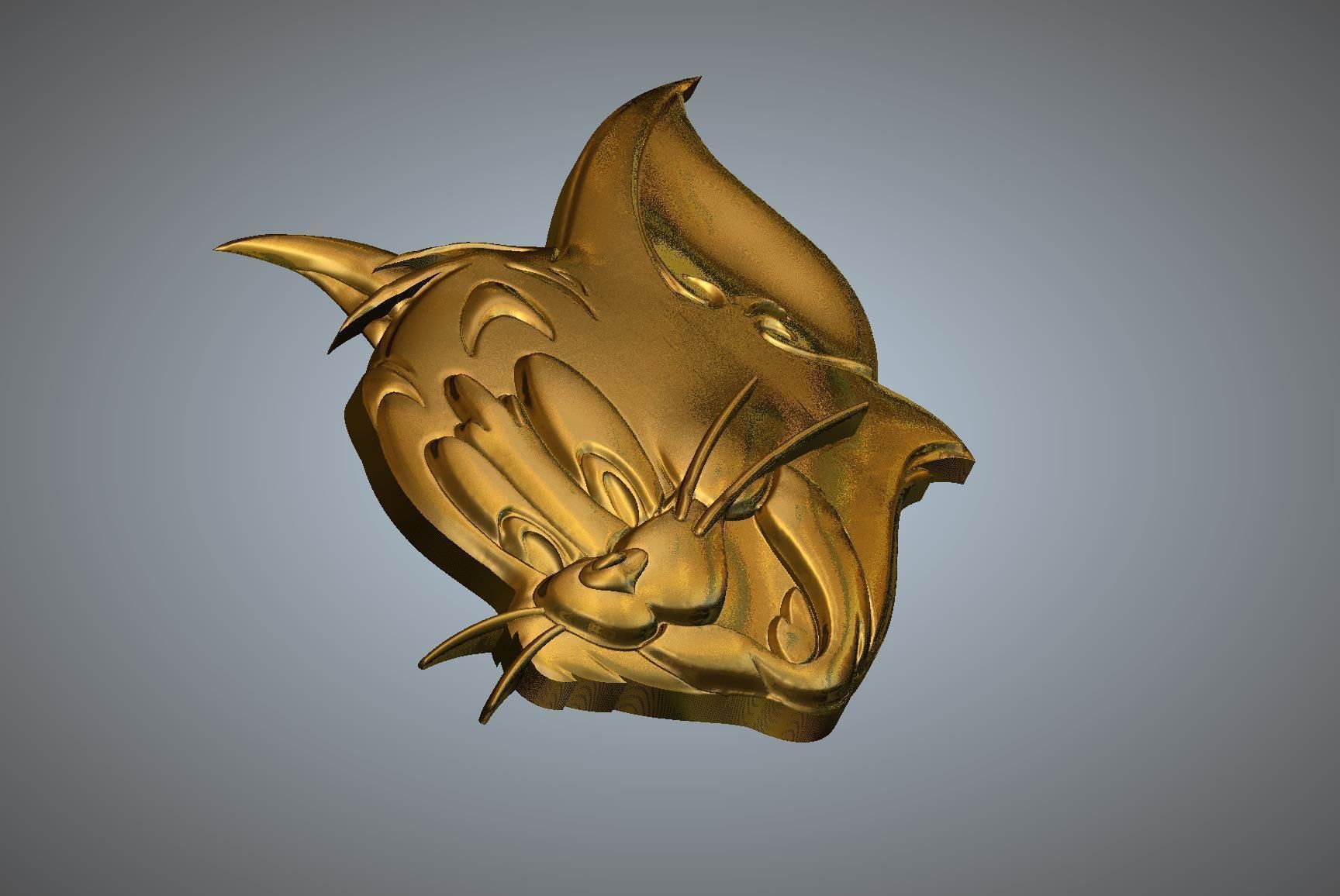 TOM FACE 3D model 3D printable | CGTrader