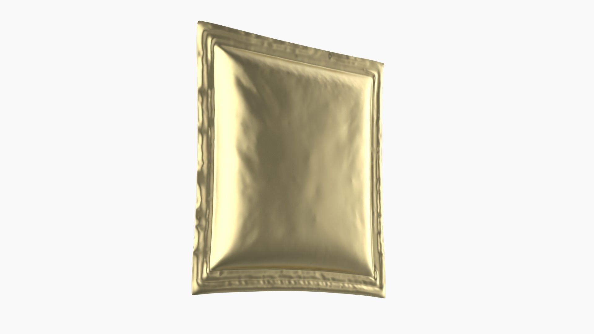 Sachet packing Mockup 3D model | CGTrader