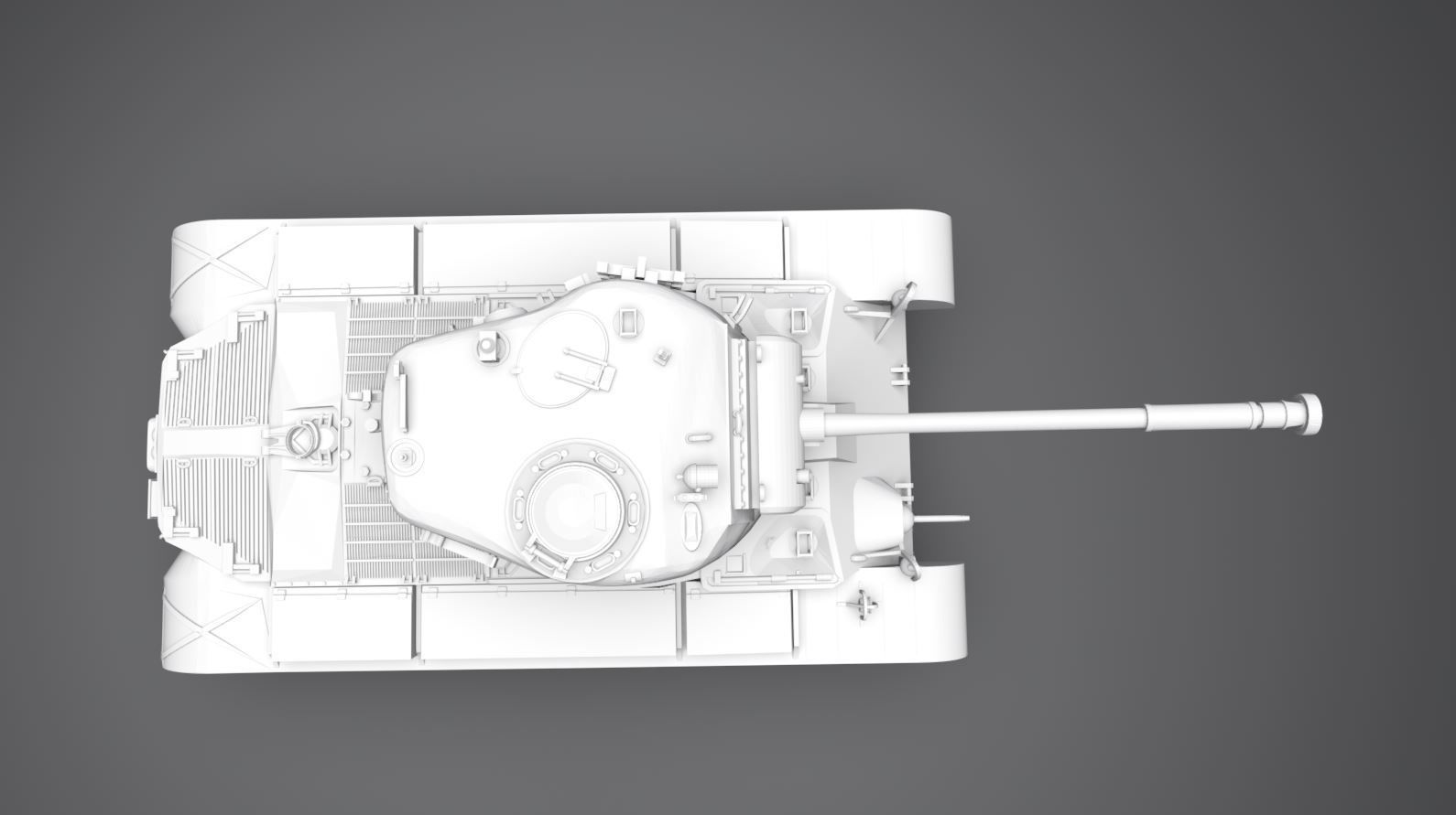 M26 Pershing Scale model 3D model 3D printable | CGTrader