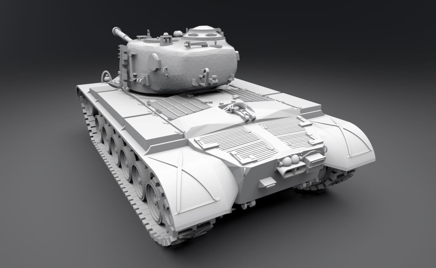M26 Pershing Scale model 3D model 3D printable | CGTrader