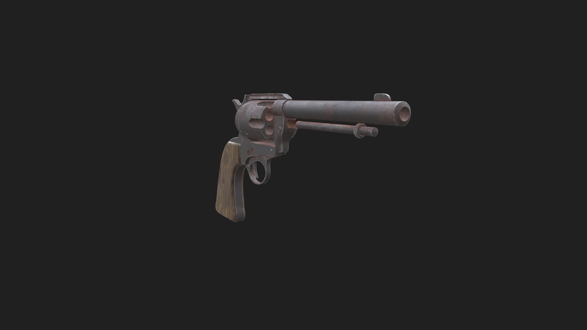 Revolver 3D model | CGTrader